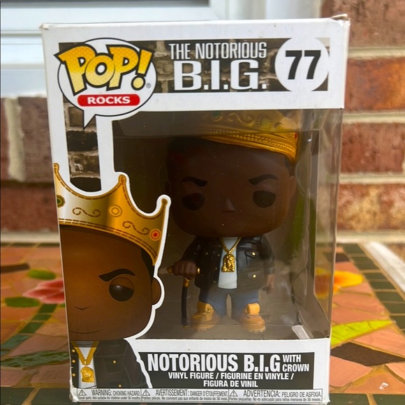 Funko | Toys | Funko Pop Rocks Notorious Big With Crown | Poshmark